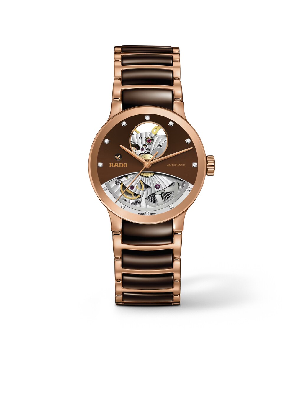 Centrix Automatic Diamonds Open Heart | Rado | Wempe Jewelers