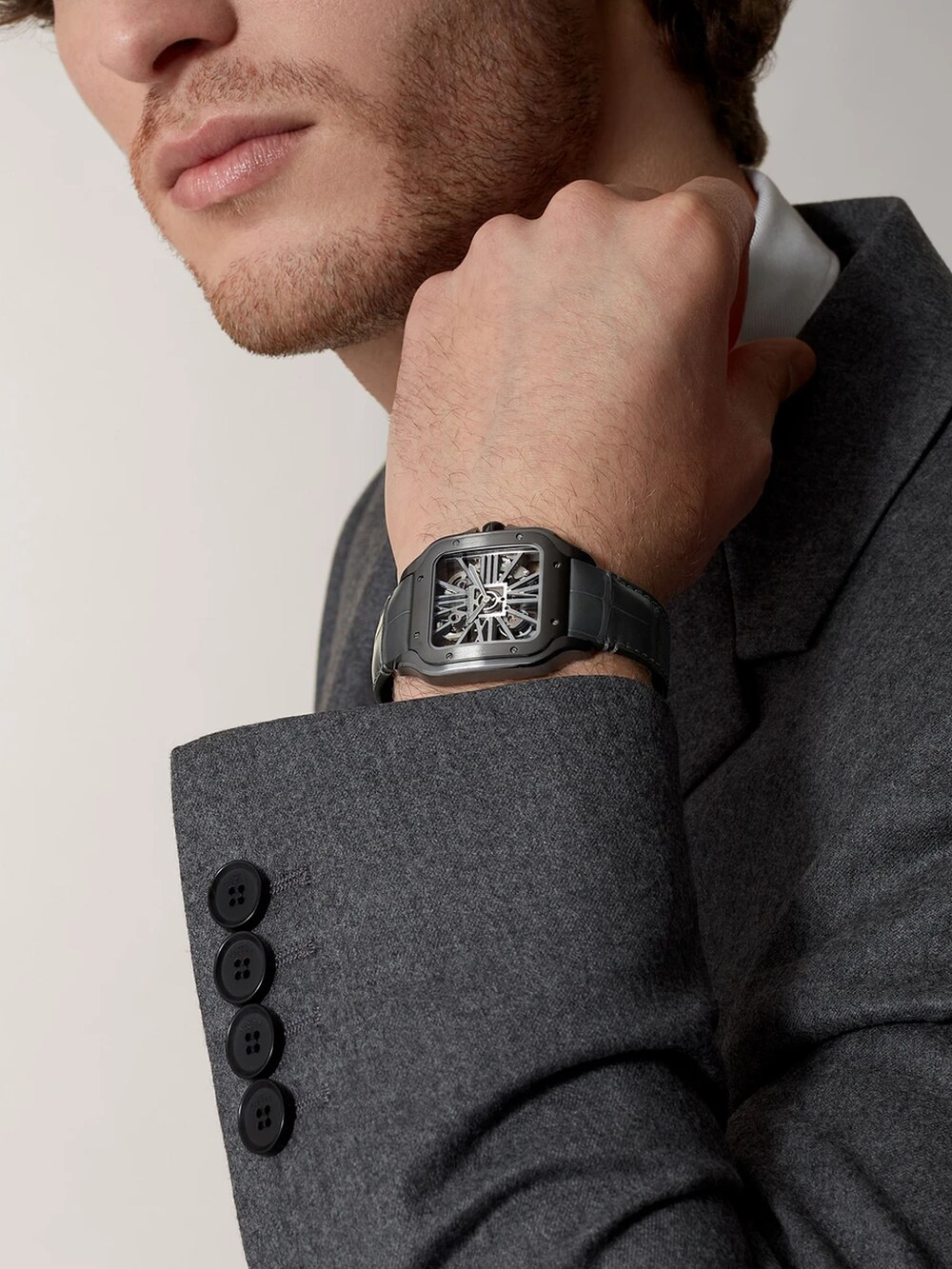Santos de Cartier skeleton - large model | Cartier | Wempe Jewelers