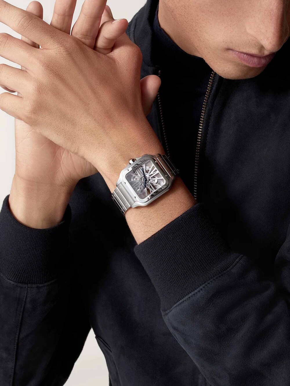 Santos de Cartier skeleton - large model | Cartier | Wempe Jewelers