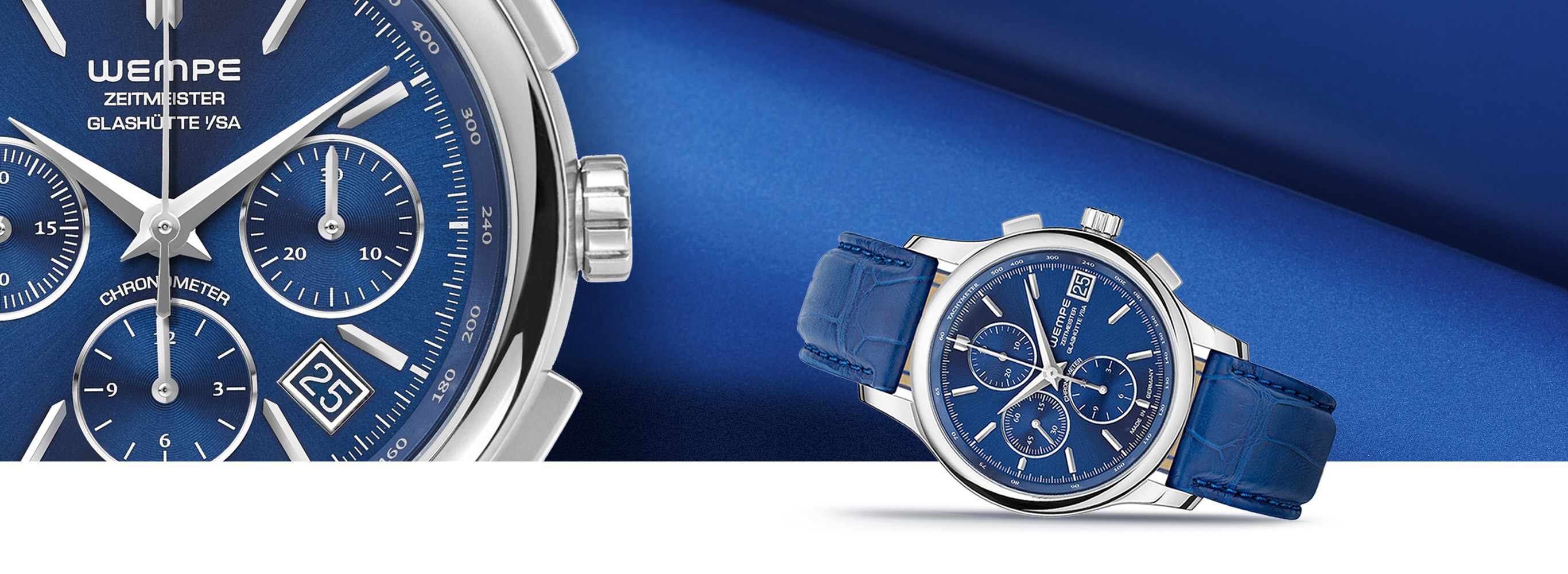 Wempe Zeitmeister Blue | Wempe Glashütte i/SA | Brands | Watches ...